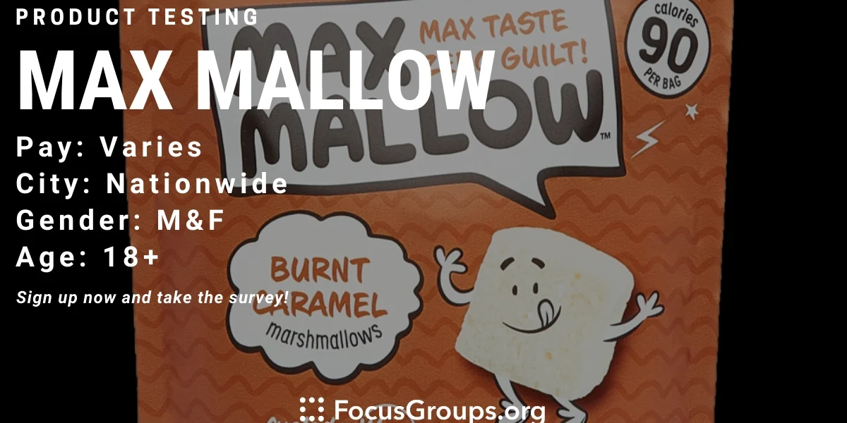 Product testing - Max Mallow - TBD - 09/07/2022