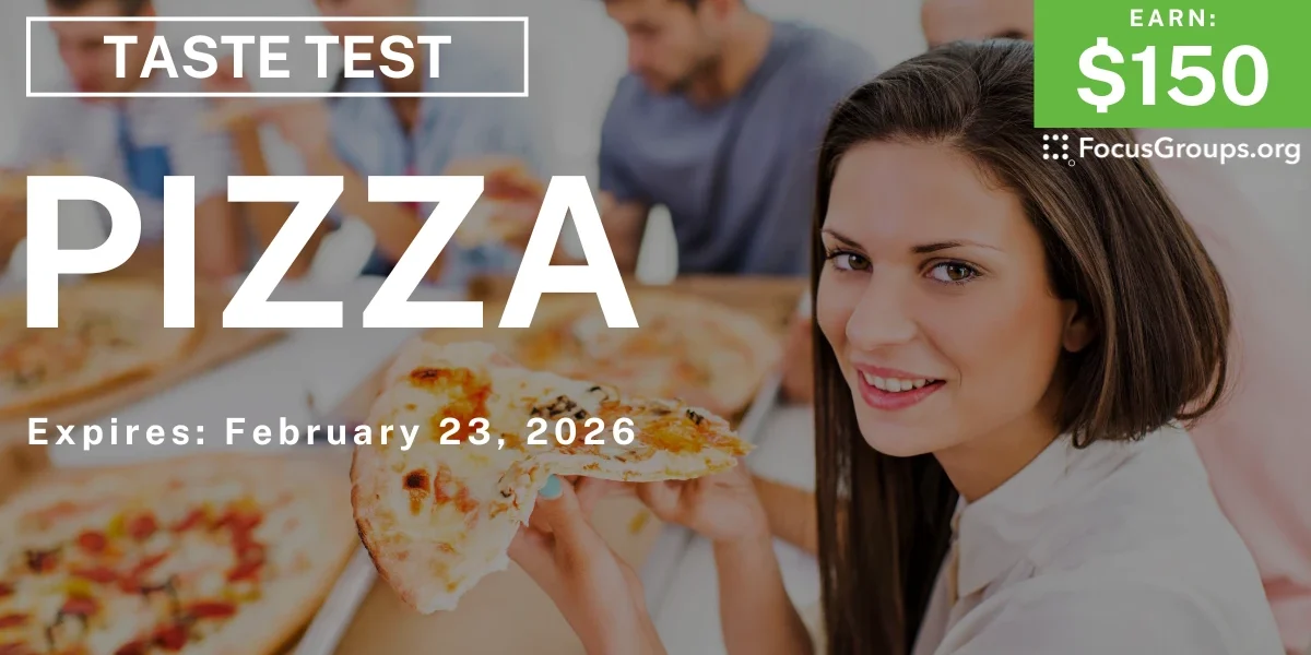 Taste Test in Chicago on Pizza - $150