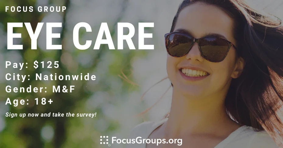 Focus Group on Eye Care - FocusGroups.org