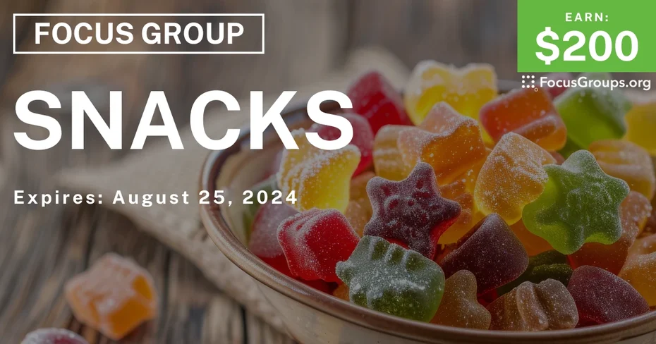 Focus Group on Snacks - FocusGroups.org