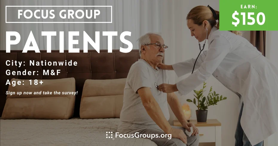 Focus Group for Patients - FocusGroups.org