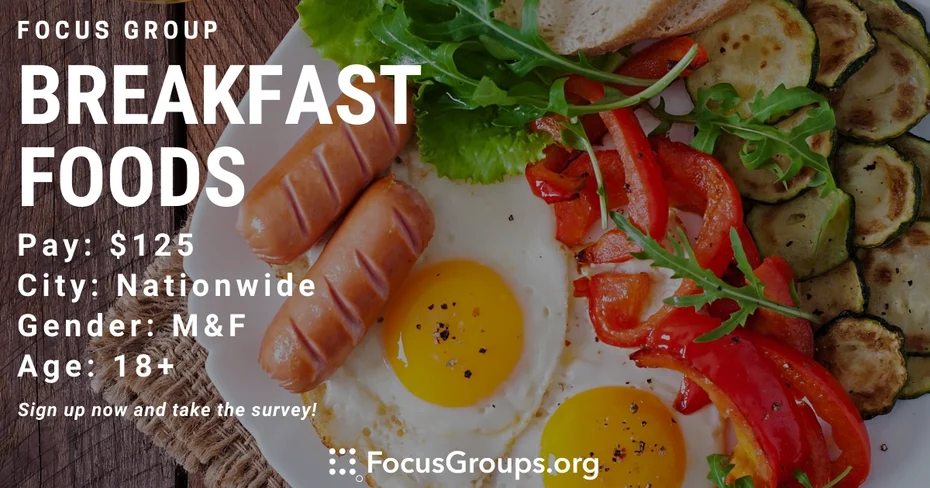 Focus Group on Breakfast Foods - FocusGroups.org